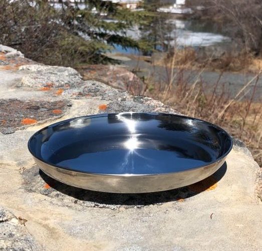 World Famous Stainless Steel Plate - Weaver & Devore Trading Ltd