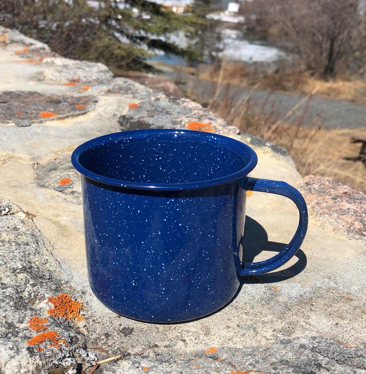 World Famous Enamel Soup Mug - Weaver & Devore Trading Ltd