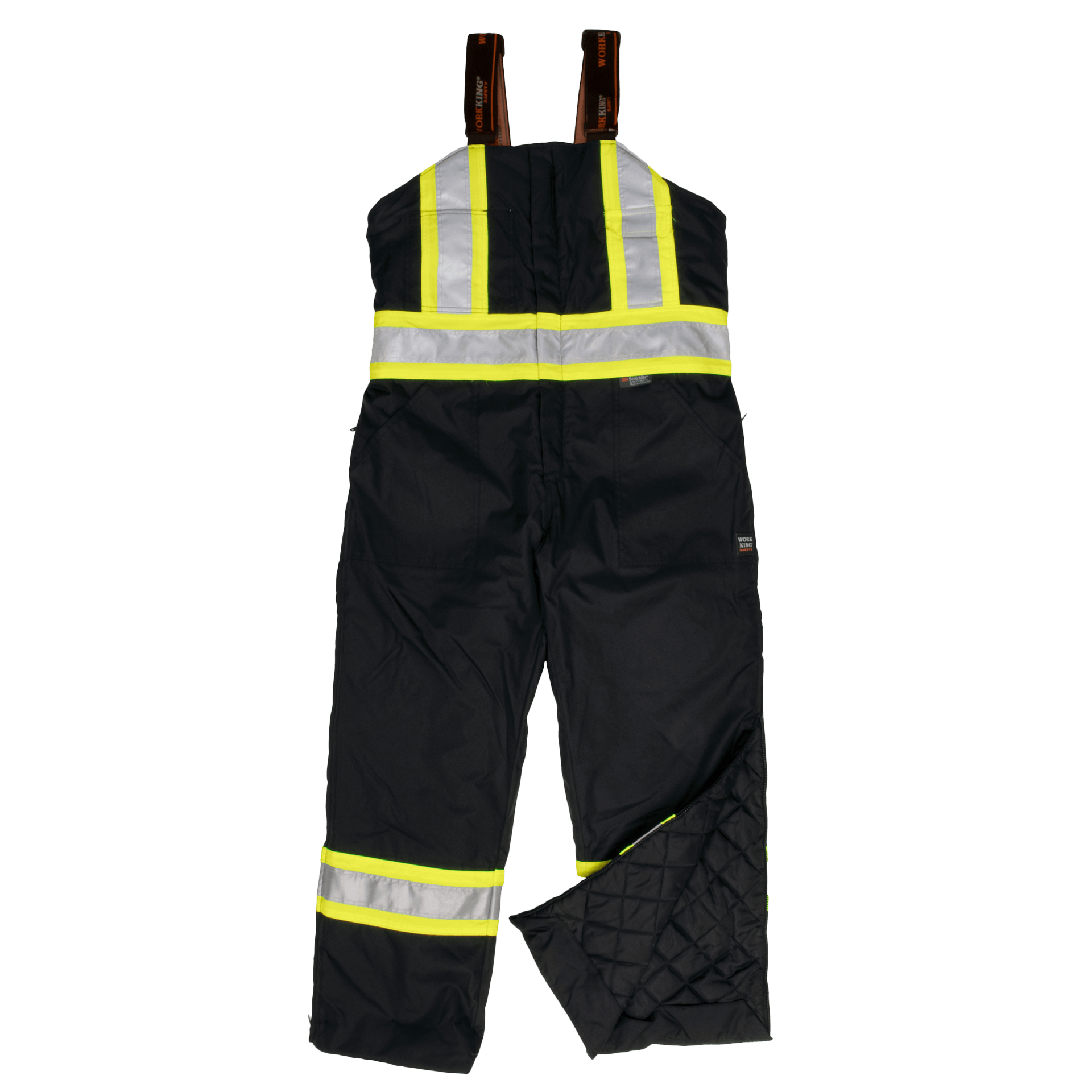 Work King Waterproof Lined Safety Bib Overall - Weaver & Devore Trading Ltd